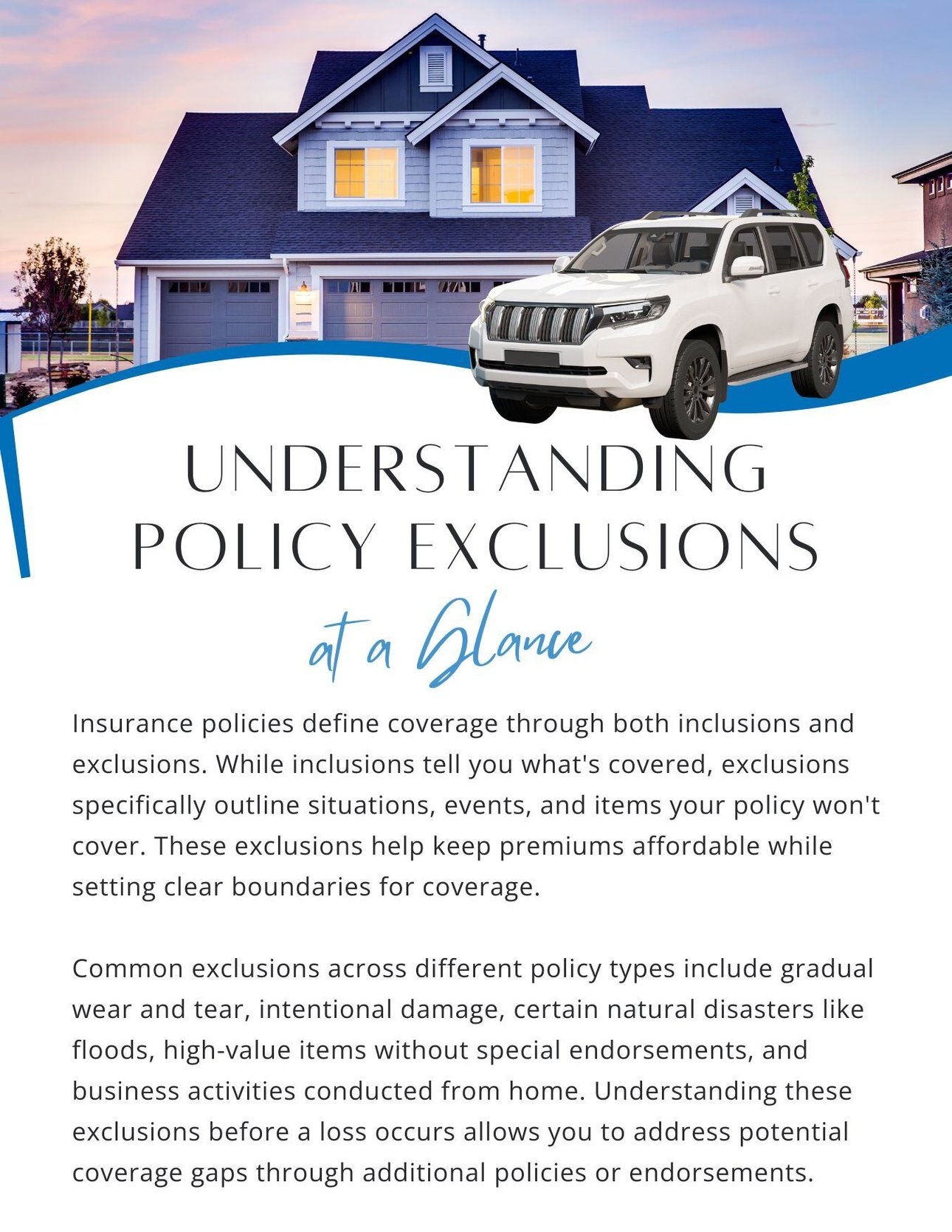 Understanding Policy Exclusions: What Your Insurance Doesn't Cover